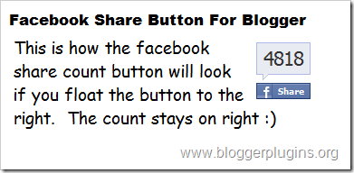 Facebook Like Button With Count